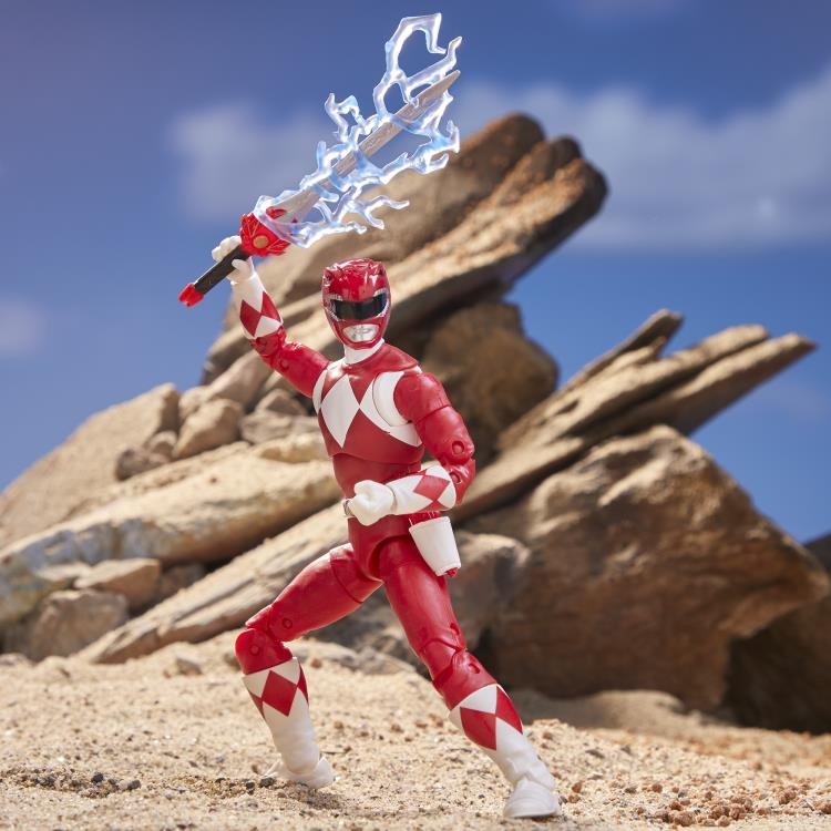 Power Rangers Lightning Collection MMPR Red Ranger Action Figure ...