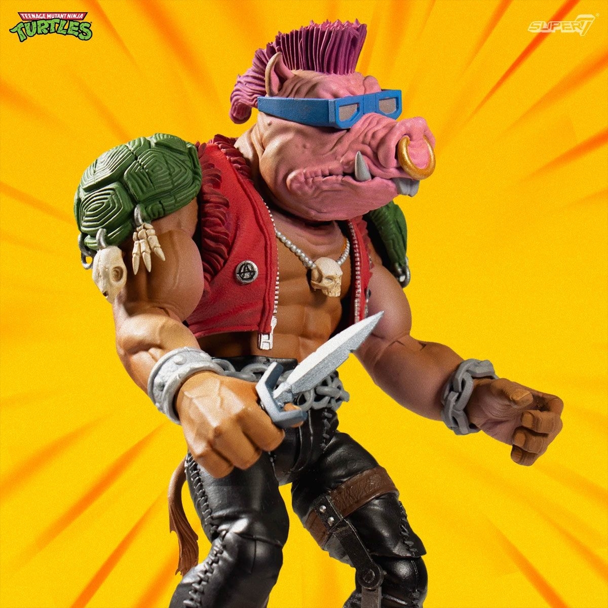 Super7 TMNT Bebop Teenage Mutant Ninja Turtles Action Figure – Kapow Toys