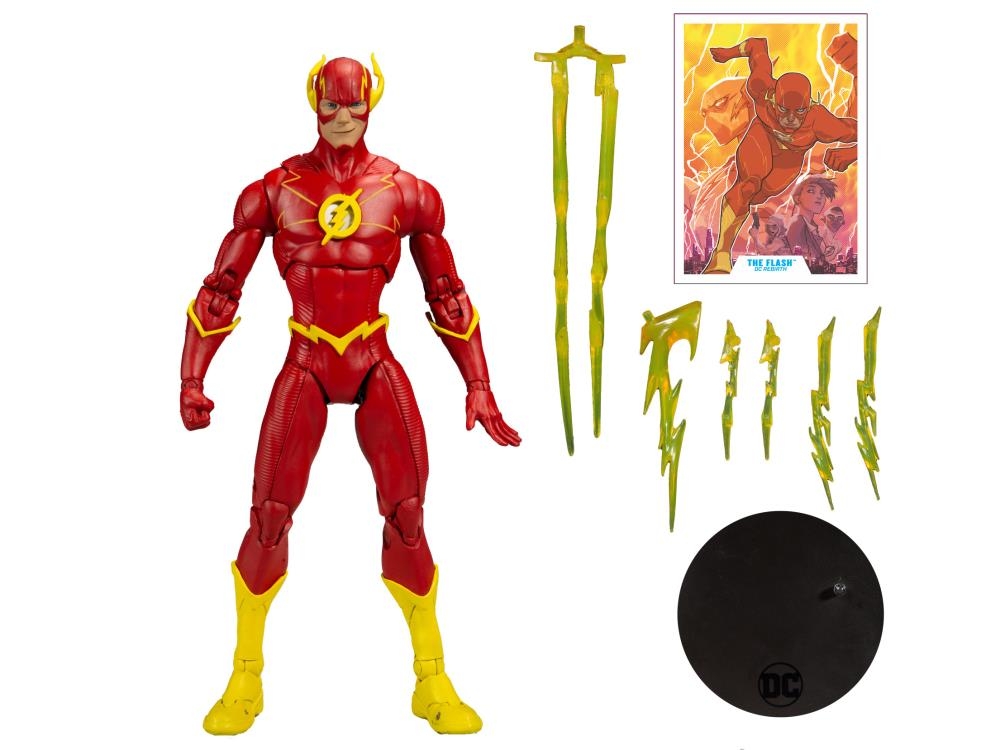McFarlane DC Universe Rebirth The Flash Action Figure – Kapow Toys