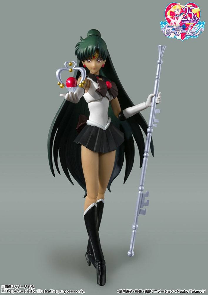 Sailor Moon S.H. Figuarts Sailor Pluto Animation Edition Action Figure ...