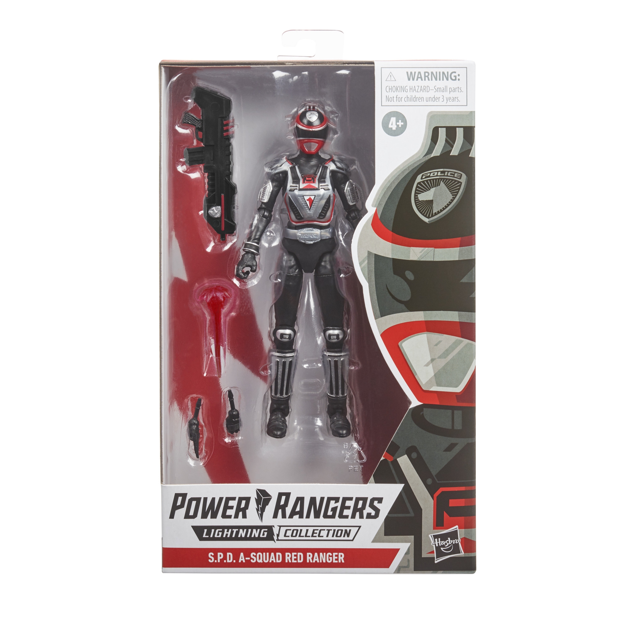 Power Rangers Lightning Collection S.P.D A-Squad Red Ranger Action ...