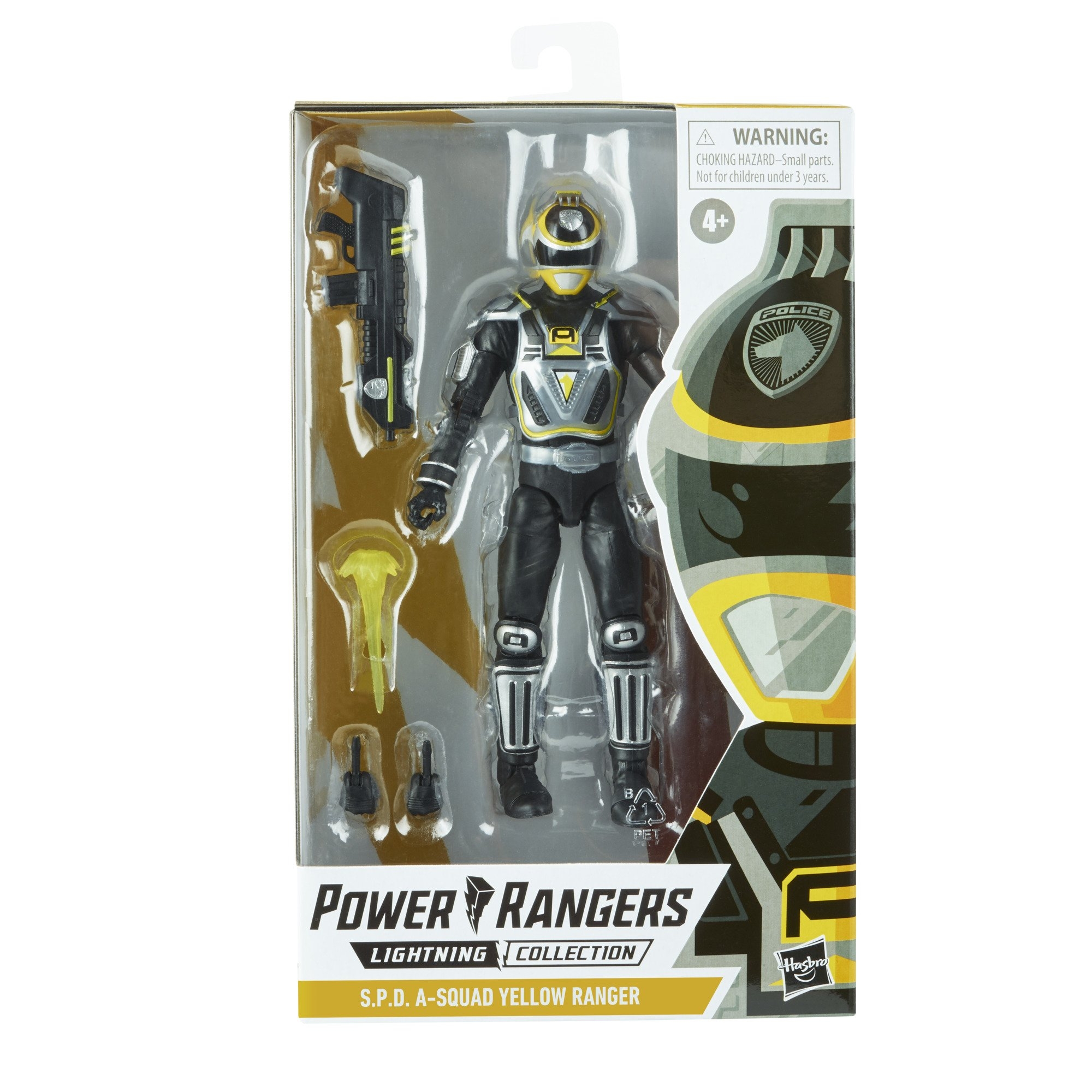 Power Rangers Lightning Collection S.P.D A-Squad Yellow Ranger Action ...