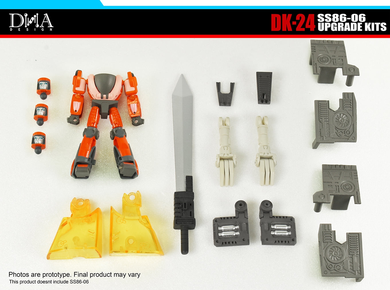 DNA Design DK-24 SS86 Grimlock Upgrade Kit – Kapow Toys