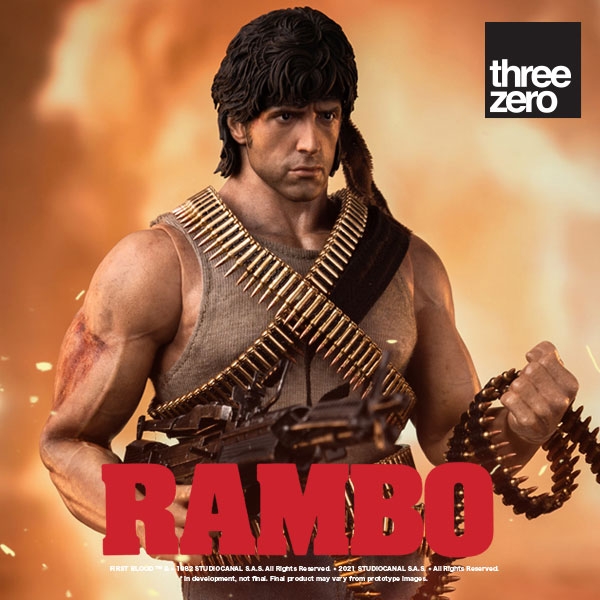 Threezero Rambo: First Blood – John Rambo 1/6 Scale Action Figure – Kapow Toys
