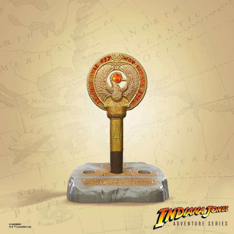 Indiana Jones Adventure Series Premium Artifacts Staff of Ra Talisman ...