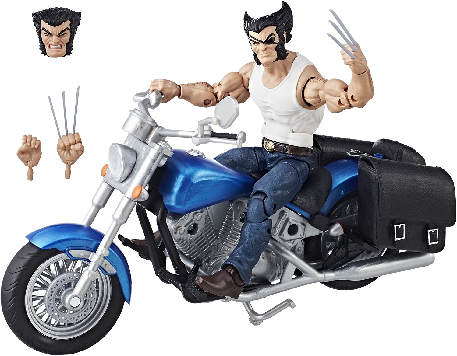Marvel Legends Ultimate Riders Wolverine and Motorcycle – Kapow Toys