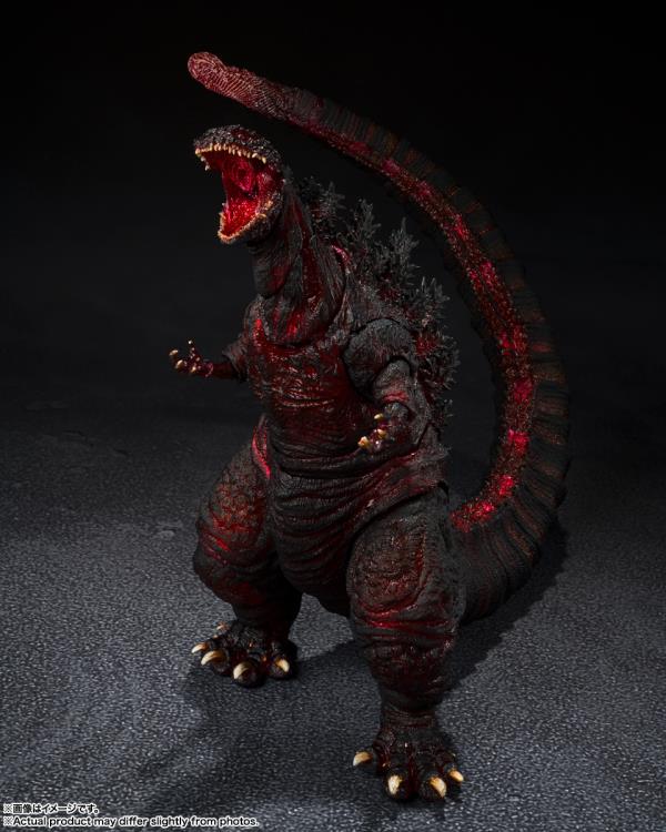 Shin Godzilla S.H.MonsterArts Godzilla (Fourth Night Combat Ver ...