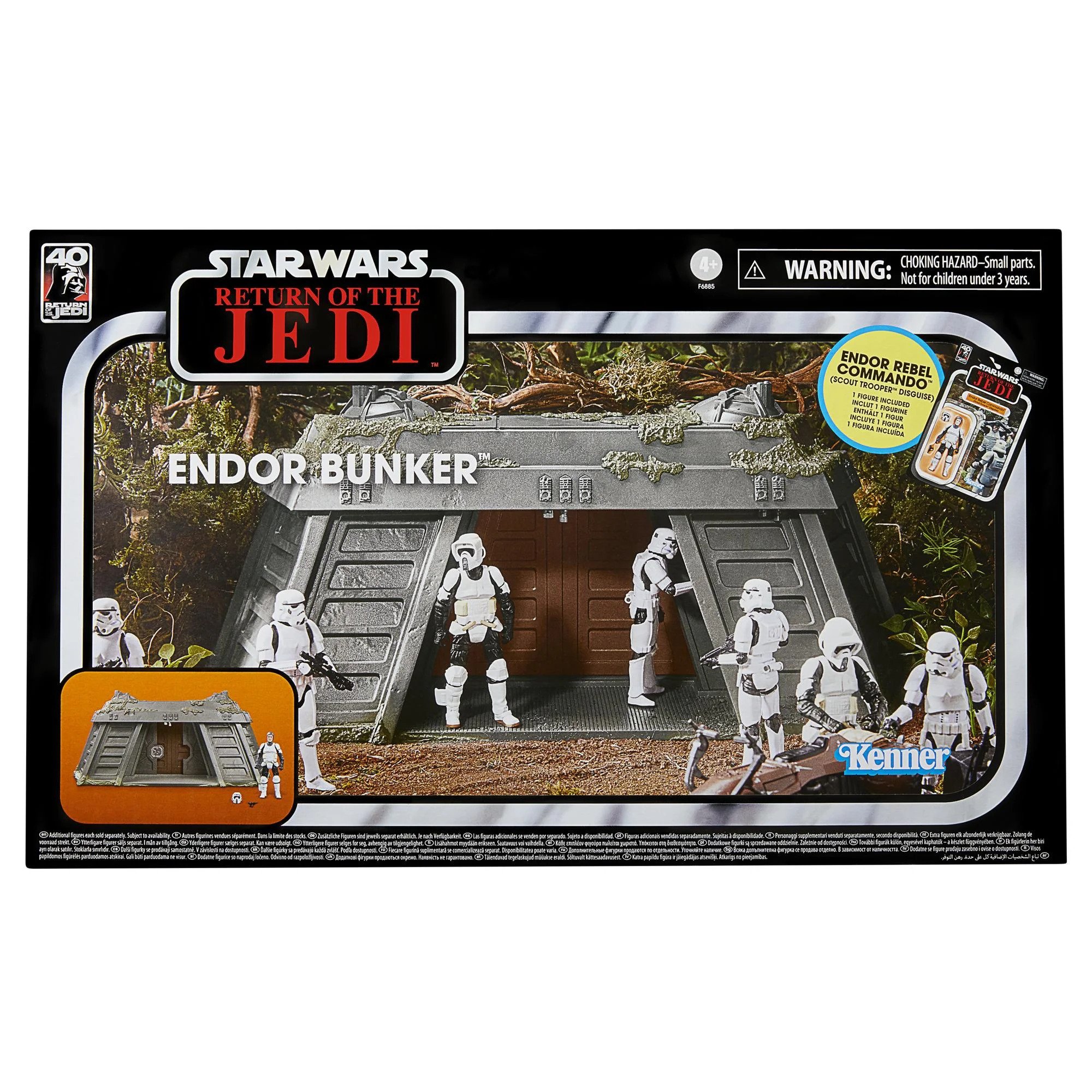 Star Wars The Vintage Collection ROTJ Endor Bunker and Scout Trooper ...