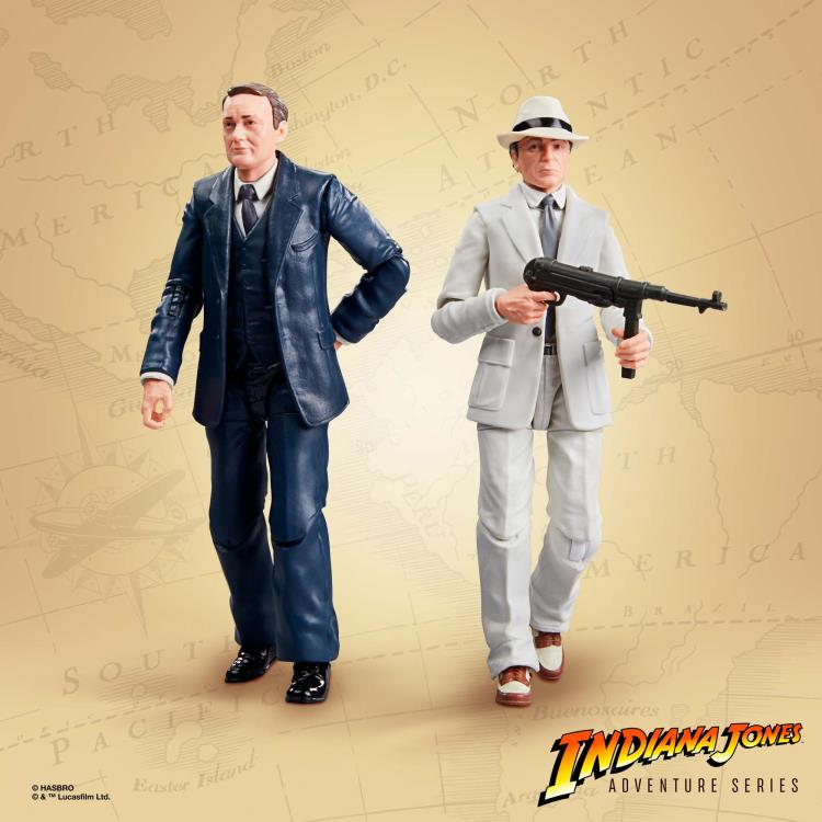 Indiana Jones Adventure Series Marcus Brody and Rene Belloq 2 Pack ...