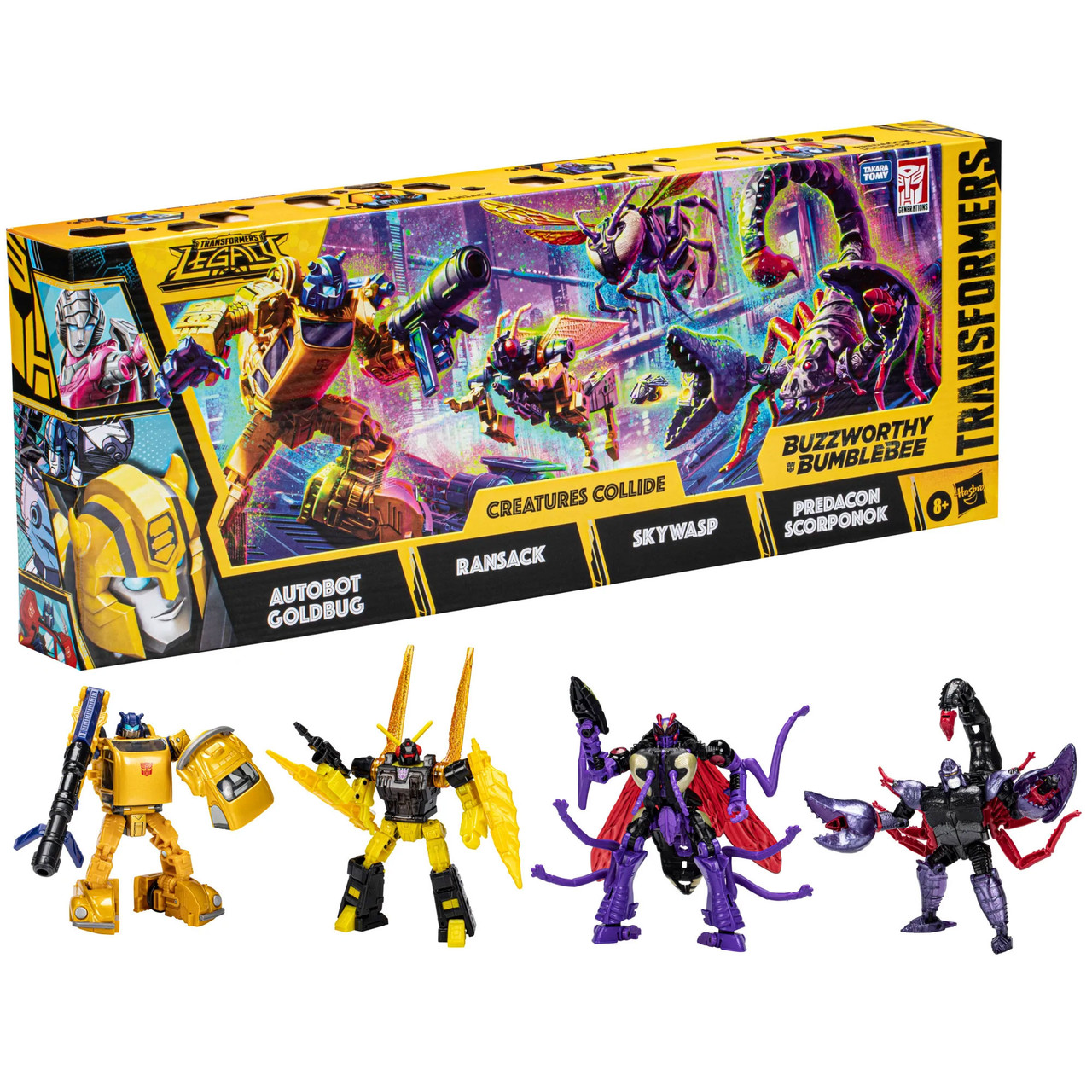 Transformers Creatures Collide 4 Pack – Kapow Toys