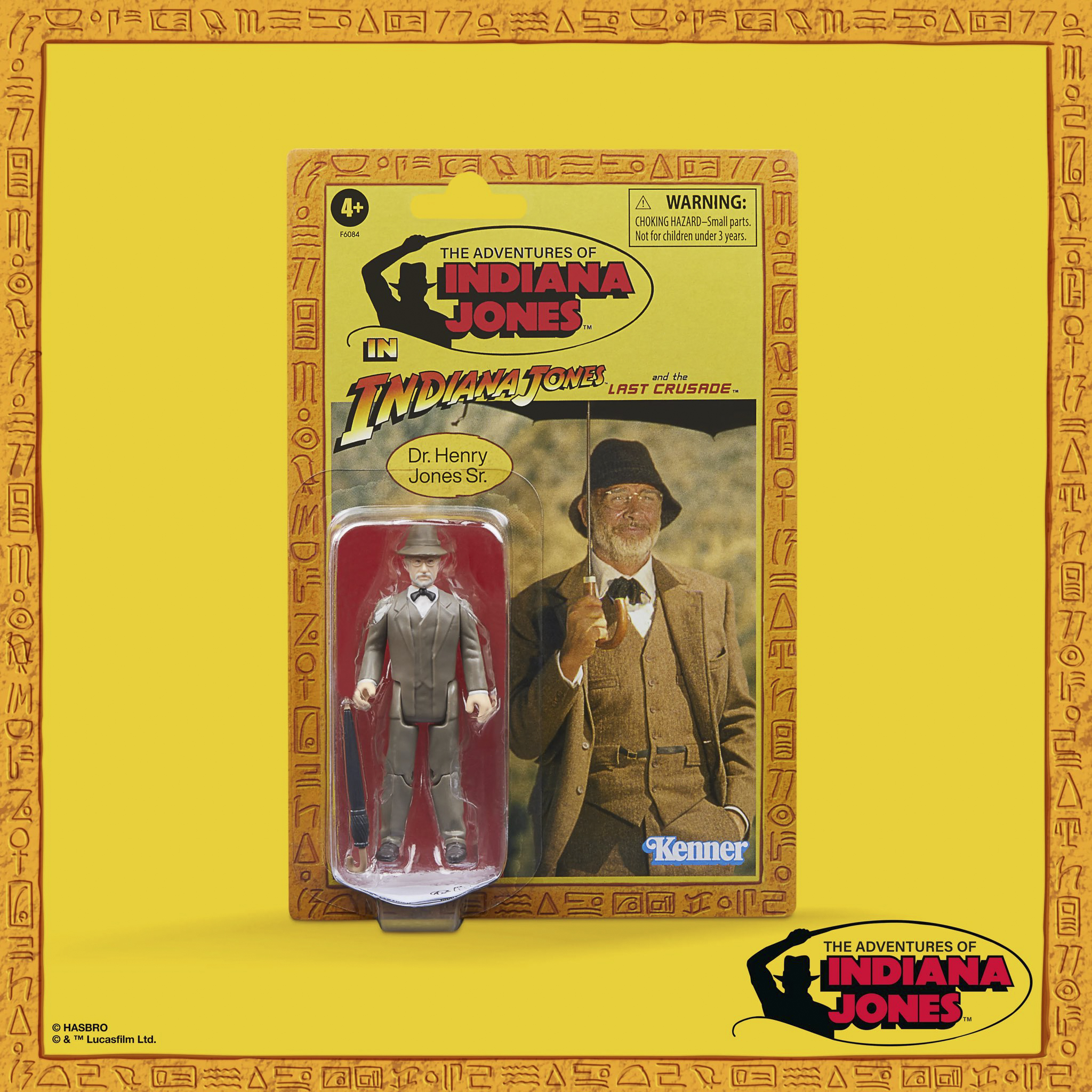 Indiana Jones Retro Henry Jones Sr ( The Last Crusade ) Action Figure ...