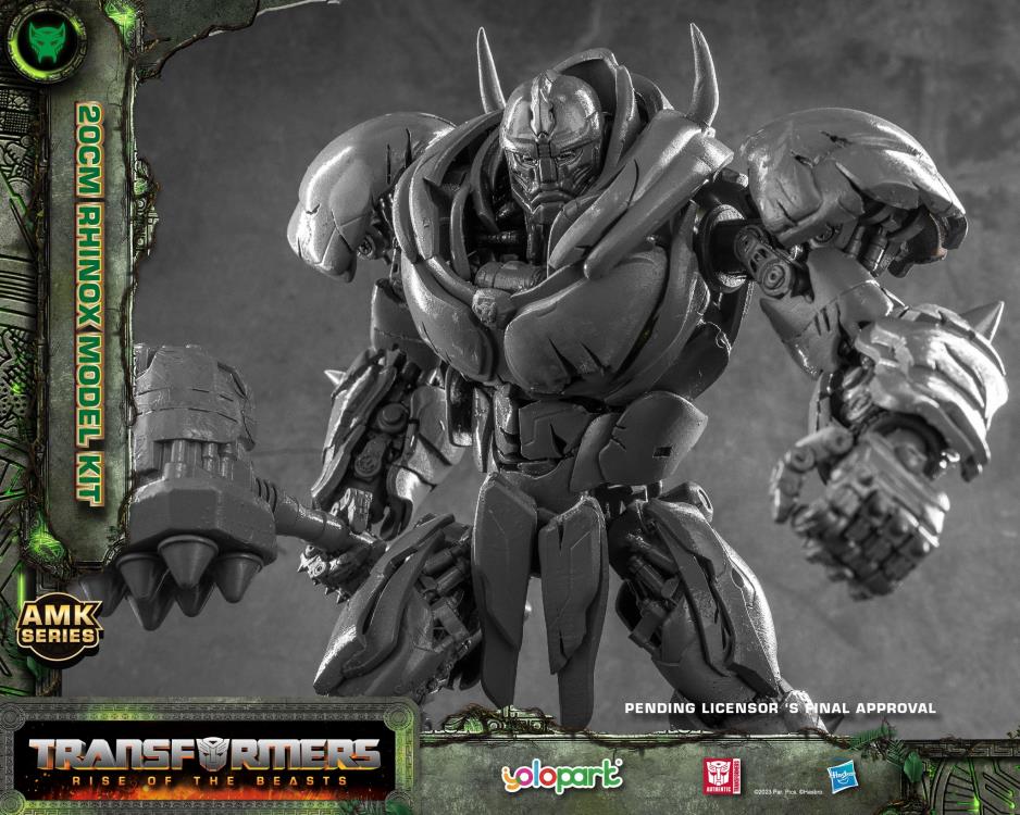 Yolopark Transformers Rise of the Beasts Rhinox Advanced Model Kit ...