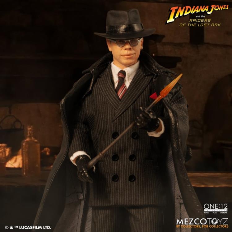 Mezco One:12 Collective Major Arnold Toht Raiders of the Lost Ark ...