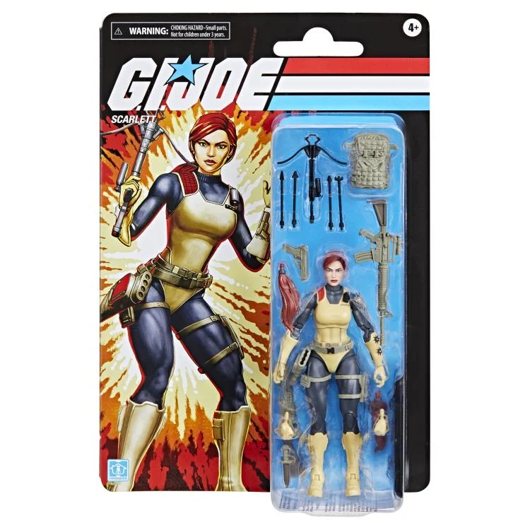 G.I. Joe Classified Retro Card Scarlett – Kapow Toys