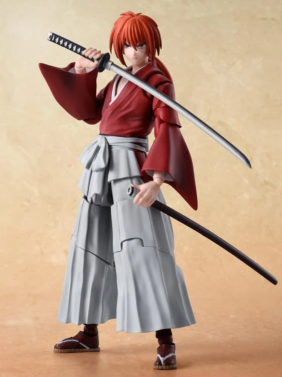 S.H.Figuarts Rurouni Kenshin Kenshin Himura Action Figure – Kapow Toys