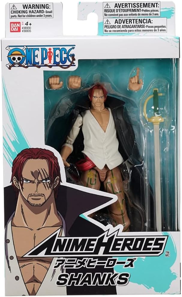 Bandai Anime Heroes One Piece Shanks – Kapow Toys