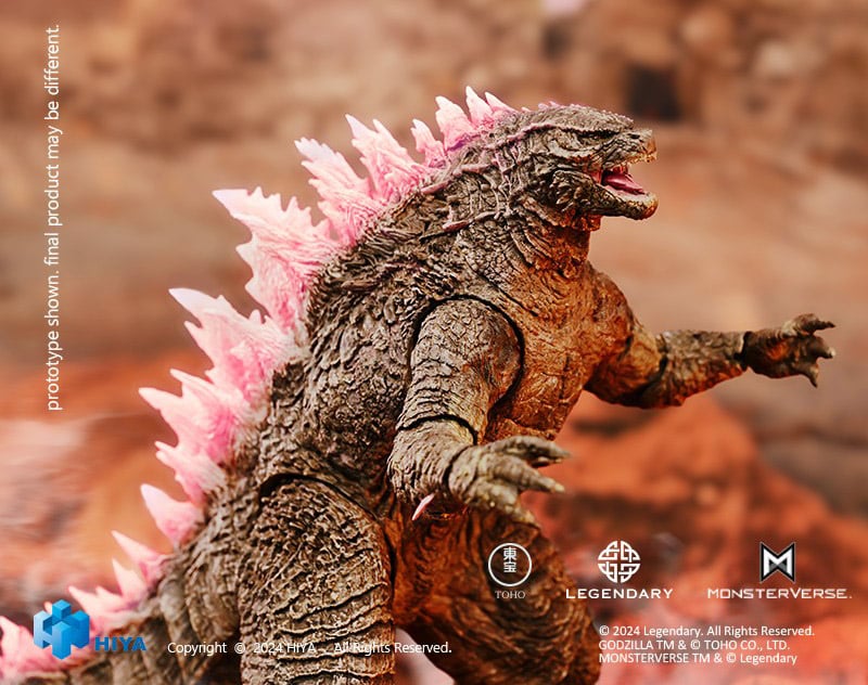 HIYA Toys Godzilla X Kong The New Empire Evolved Godzilla Action Figure ...