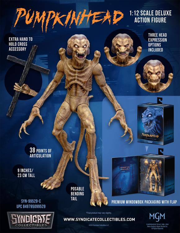 Syndicate Collectibles Pumpkinhead 1/12 Scale Deluxe Figure – Kapow Toys