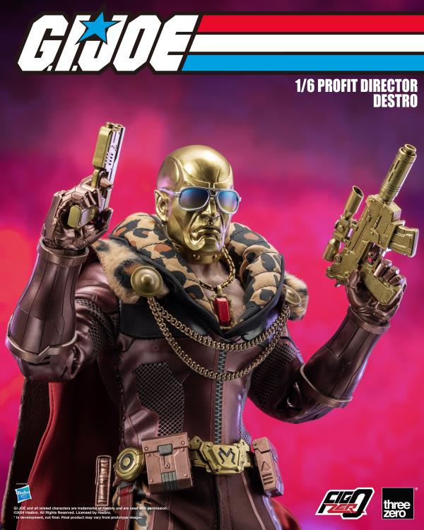 Threezero G.I. Joe FigZero Profit Director Destro Exclusive – Kapow Toys