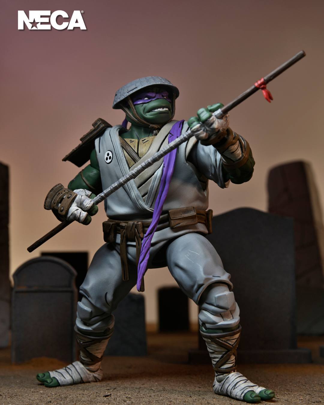 NECA Teenage Mutant Ninja Turtles The Last Ronin Flashback Donatello ...