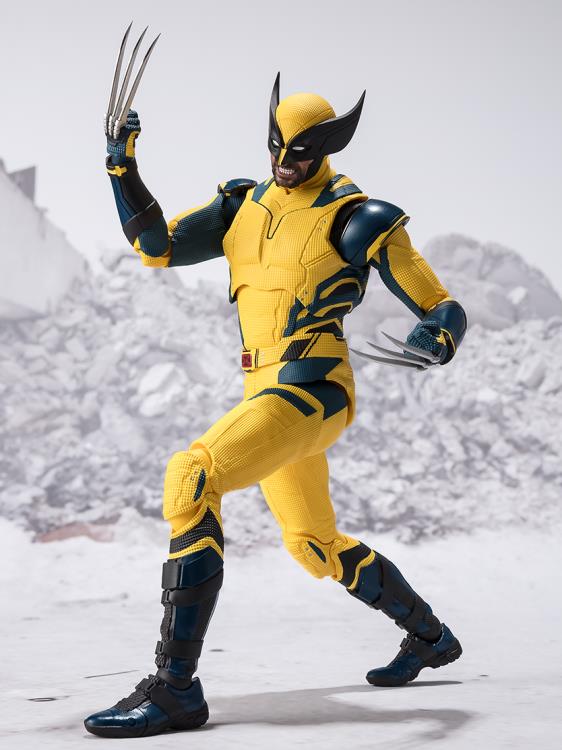 Bandai Deadpool and Wolverine S.H.Figuarts Wolverine Action Figure ...