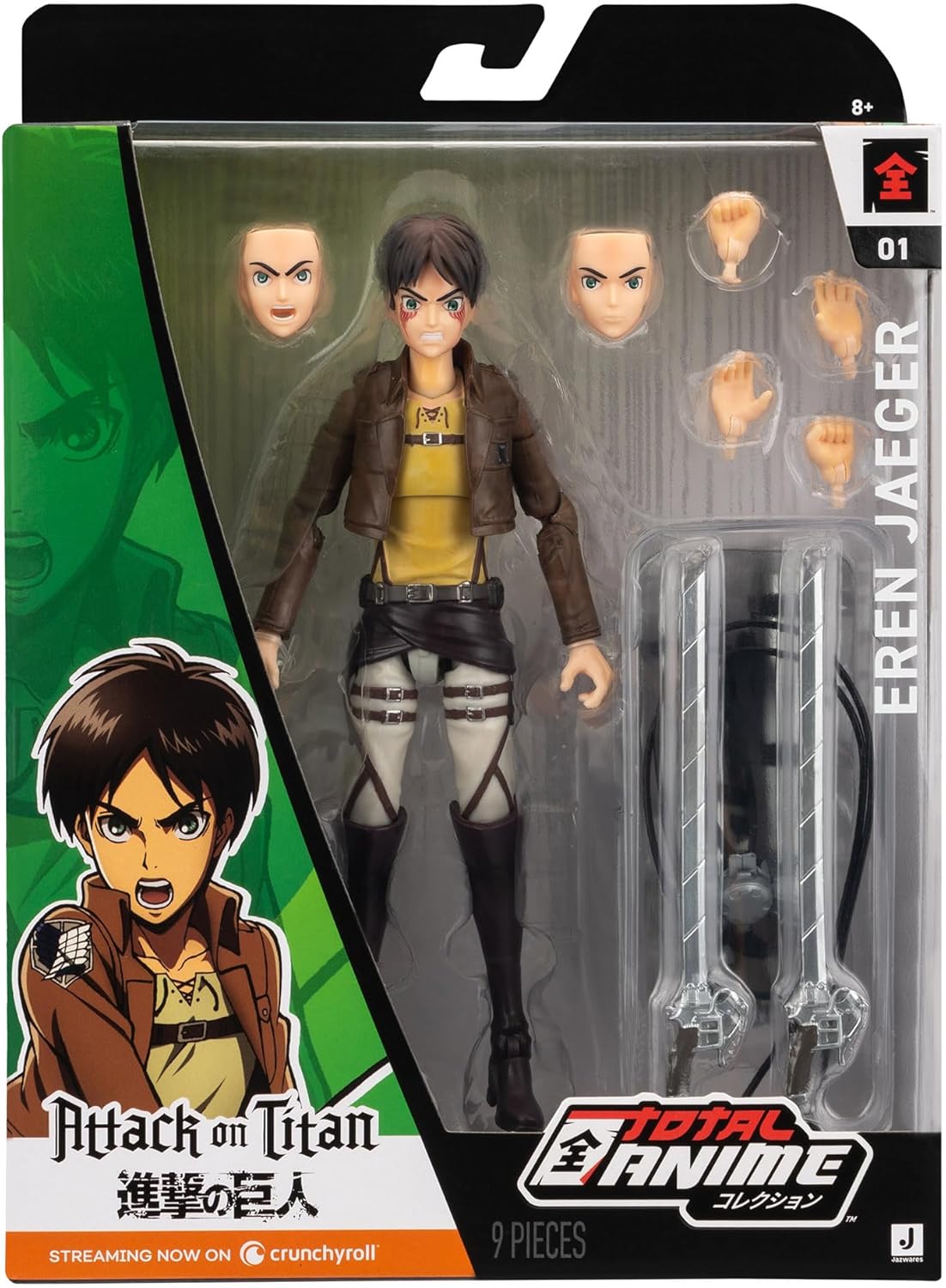 Jaeger Anime Attack Eren Jaeger Attack On Titan Figurine | Figurine