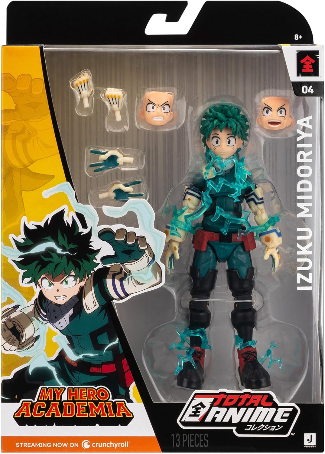 Total Anime My Hero Academia Izuku Midoriya Action Figure – Kapow Toys