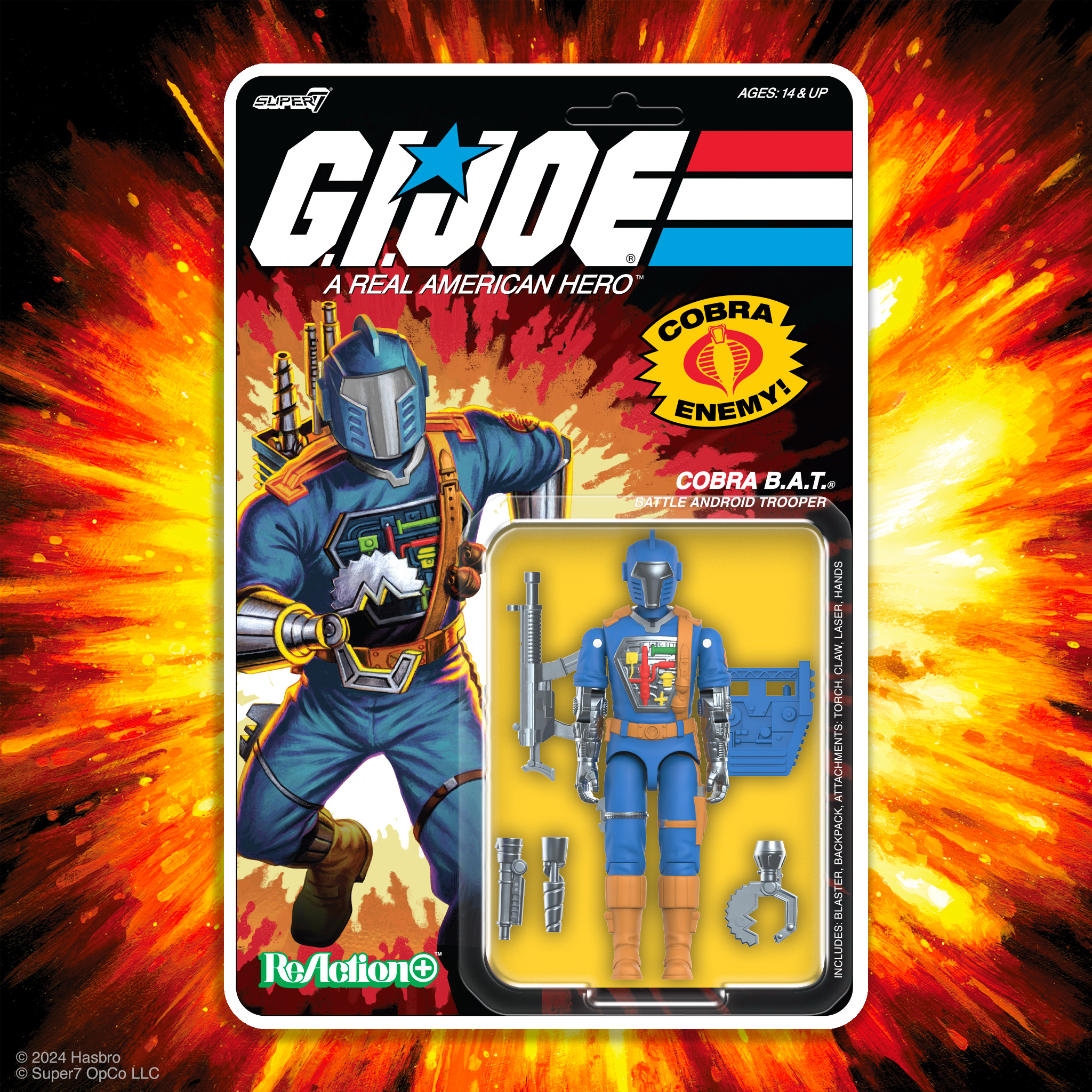 Super7 G.I.Joe O-Ring B.A.T Battle Android Trooper – Kapow Toys