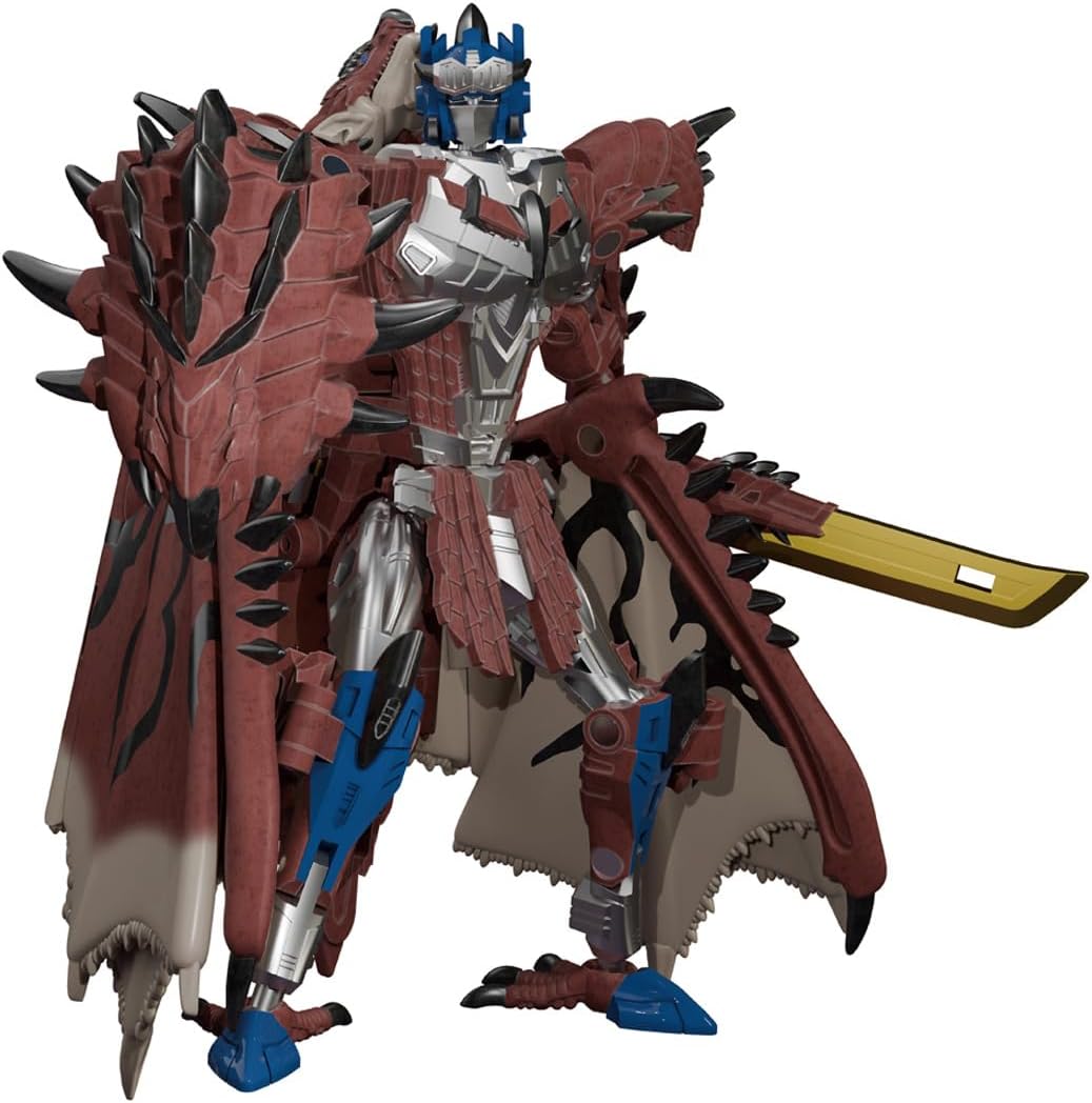 Transformers X Monster Hunter Liolaeous Prime Rathalos Crossover ...