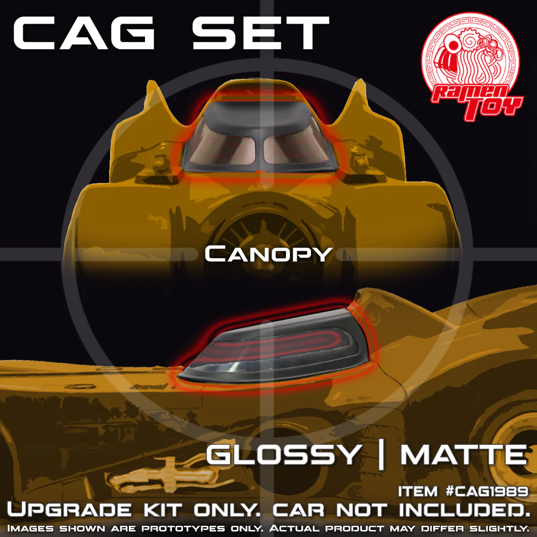Ramen Toy CAG Set – Matte Version – Kapow Toys