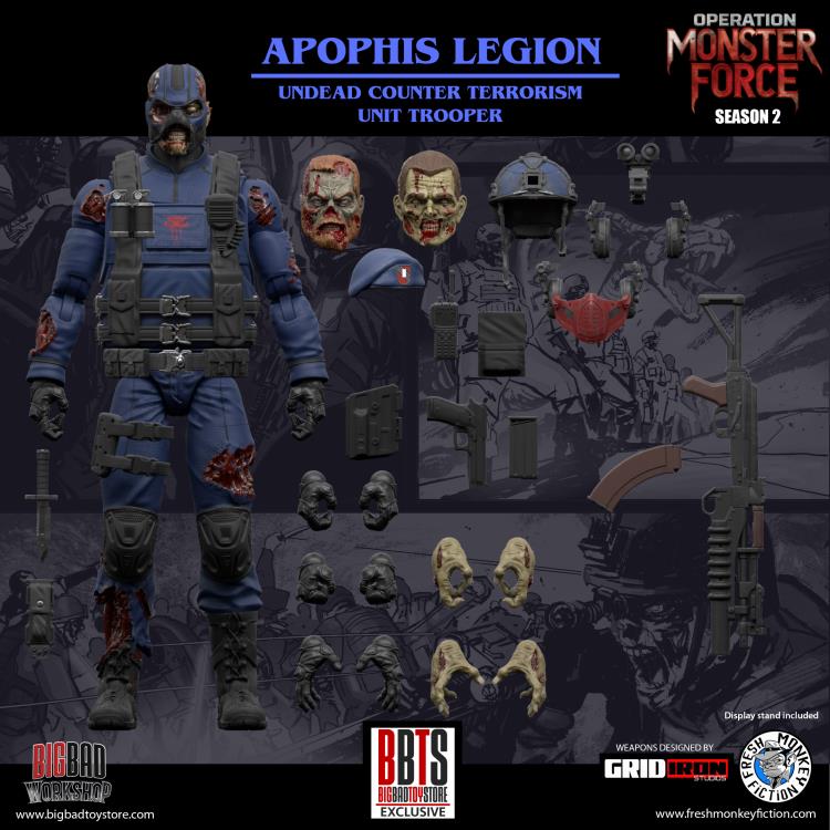 Operation: Monster Force Season 02 Apophis Legion Counter Terrorism ...