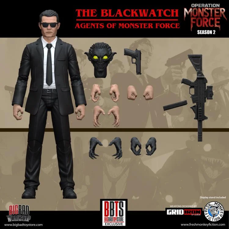 Operation: Monster Force Season 02 Blackwatch Agent – Kapow Toys