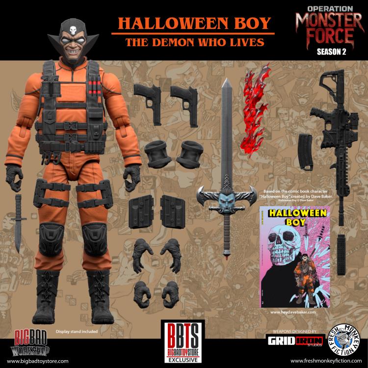 Operation: Monster Force Season 02 Halloween Boy The Demon Who Lives ...