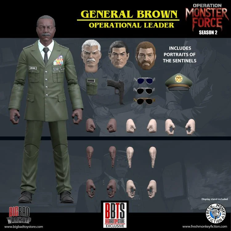 Operation: Monster Force Season 02 The General – Kapow Toys