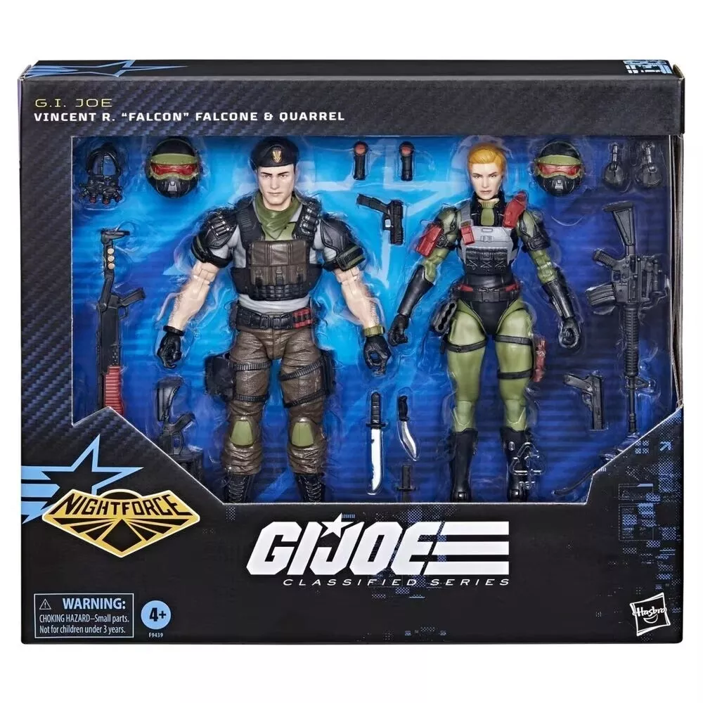 G.I.Joe Classified Lt Falcon and Quarrel Nightforce 2 Pack – Kapow Toys