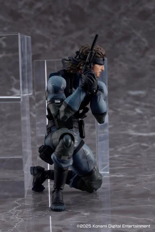 Figma Metal Gear Solid 2 Sons of Liberty Solid Snake Action Figure ( No ...