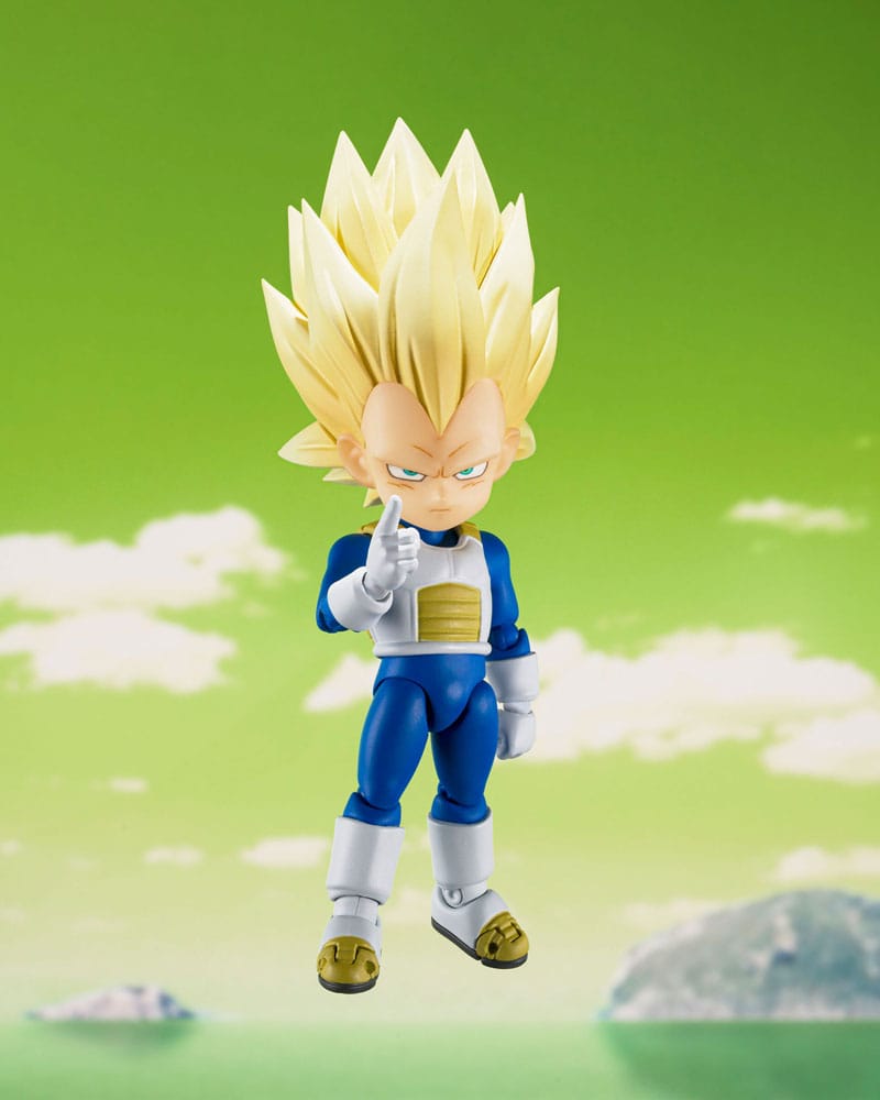 Dragon Ball Daima S.H.Figuarts Super Saiyan 3 Vegeta ( Mini ) – Kapow Toys