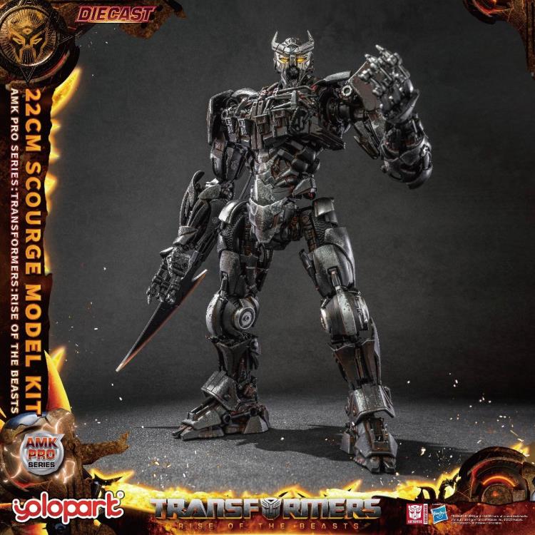 Yolopark Transformers Rise of the Beasts AMK Pro Scourge Model Kit – Kapow Toys