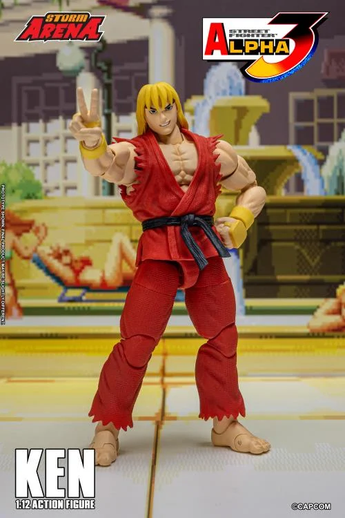 Storm Arena Street Fighter Alpha 3 Ken Action Figure – Kapow Toys
