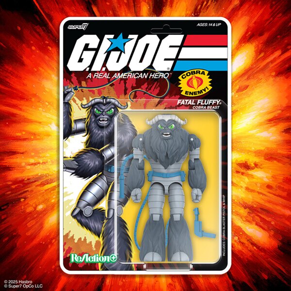 Super7 G.I.Joe ReAction+ Fatal Fluffy – Kapow Toys