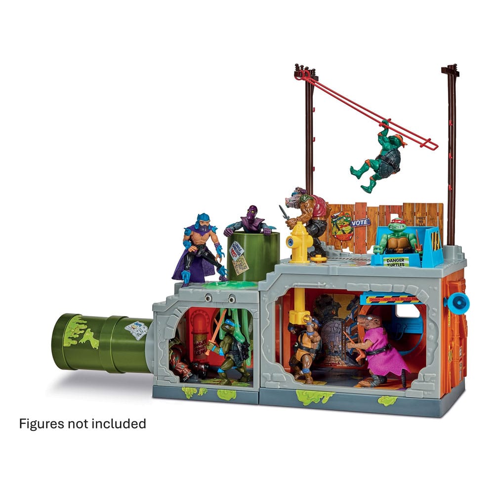 Teenage Mutant Ninja Turtles Sewer Lair Play Set Mini Mutant Ninja