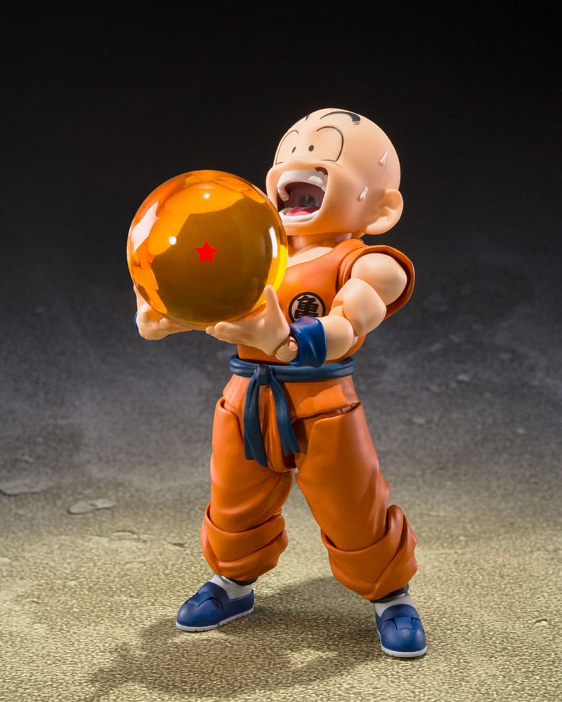 S.H.Figuarts Dragon Ball Krillin Son Goku’s Old Friend Action Figure ...