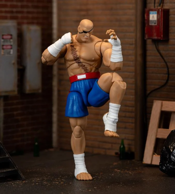 Jada Toys Ultra Street Fighter II Sagat Action Figure – Kapow Toys