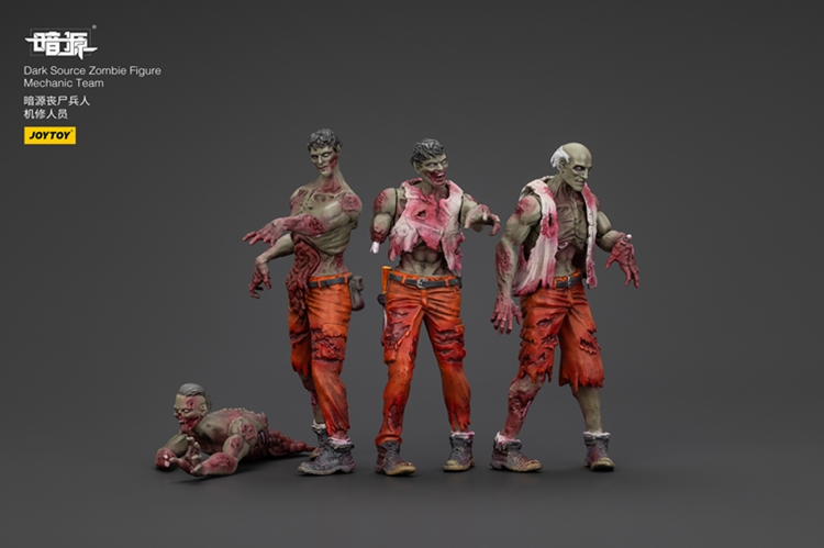 JoyToy Dark Source Zombie Mechanic Team – Kapow Toys