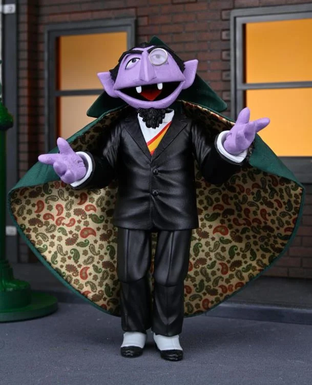 NECA Sesame Street Ultimate Count Von Count Action Figure – Kapow Toys