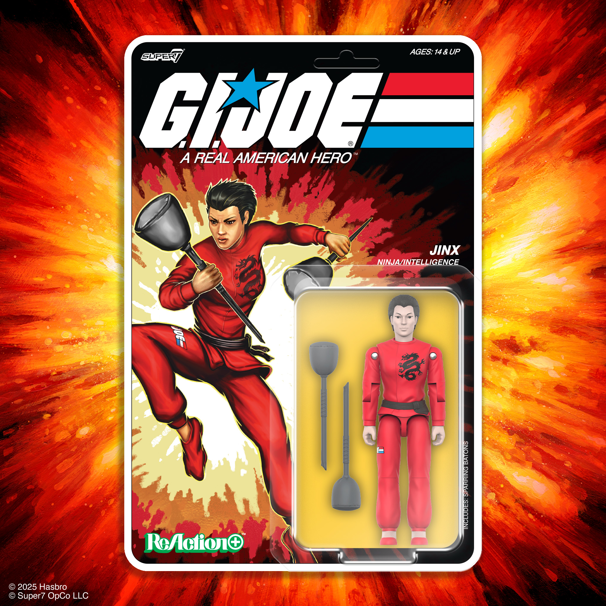 Super7 G.I.Joe ReAction+ Jinx – Kapow Toys