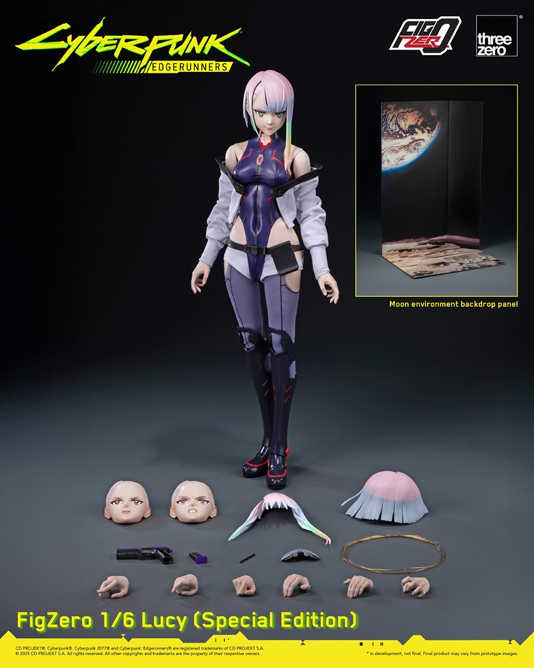 Threezero FigZero Cyberpunk Edgerunners Lucy Sixth Scale Figure – Kapow ...