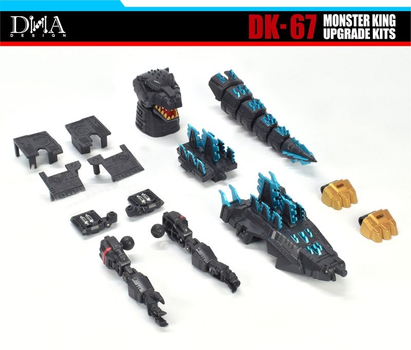 DNA Design DK-67 Megazauron Monster King Upgrade Kit – Kapow Toys