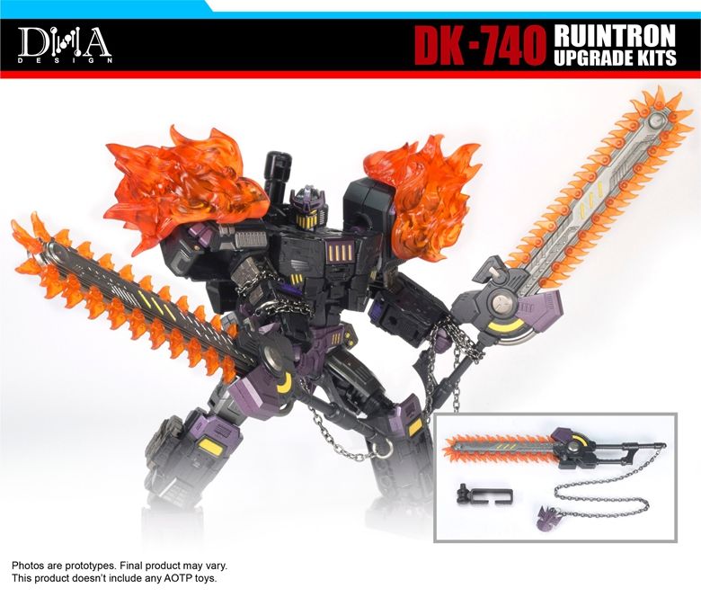 DNA Design DK-74O Ruintron Weapon Kit – Kapow Toys