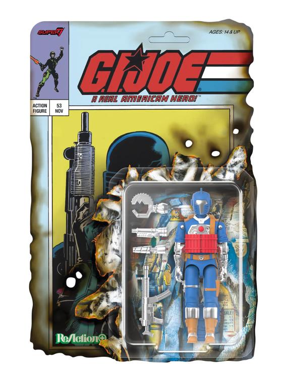 Super7 G.I. Joe ReAction+ SDCC Time Bomb B.A.T – Kapow Toys